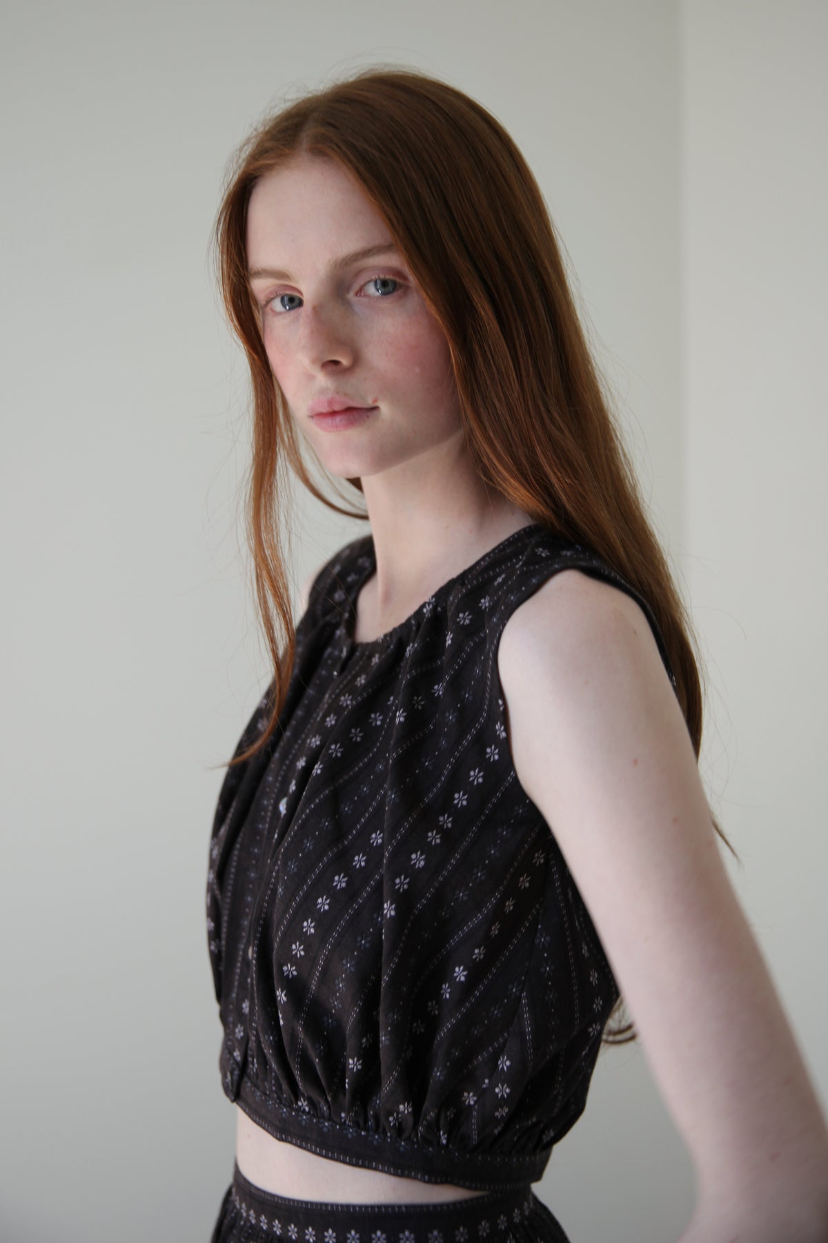 Viola Top - Folk Stripe | Ovate